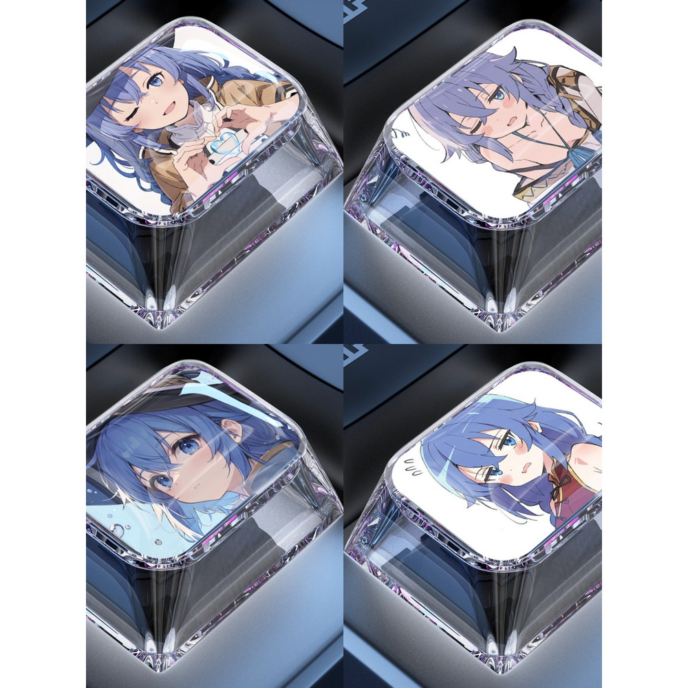 keycaps custom keycaps Ctrl Keycap Single Cartoon Cute Fn Luoqixi Alt ...