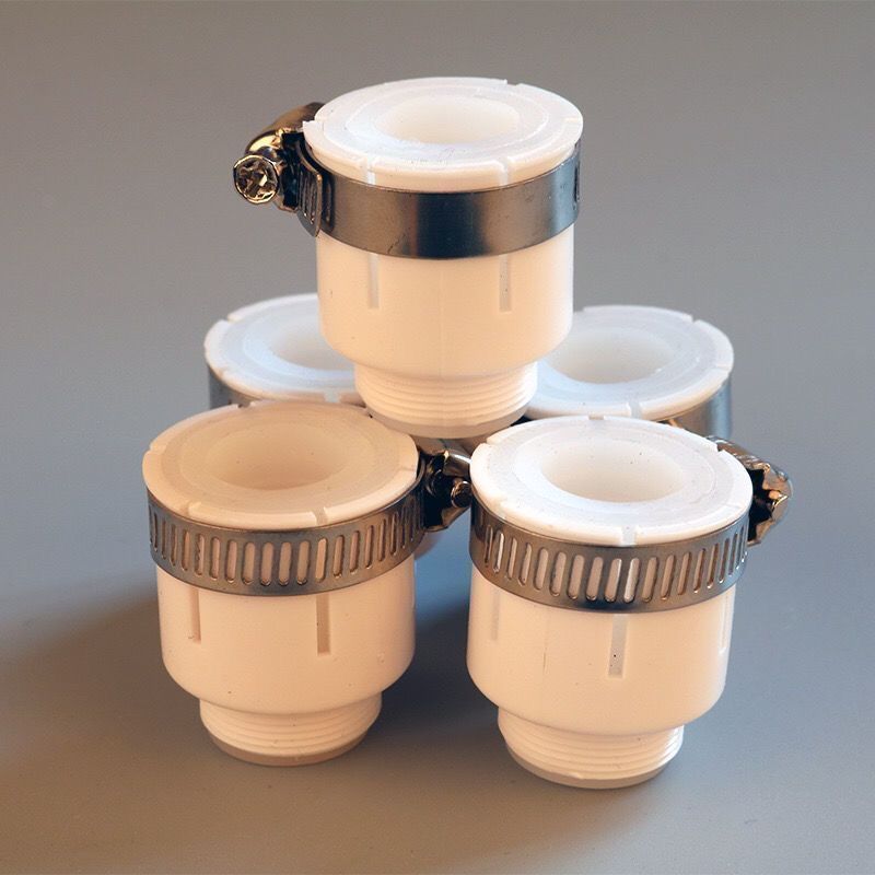 Alice Faucet Water Purifier Adapter White Silicone Universal Conversion ...