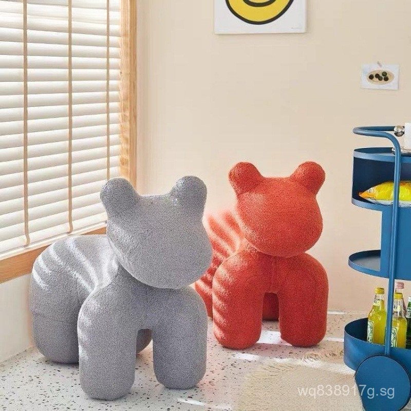 Internet Celebrity Pony Stool Integrated Children's Animal Personality ...