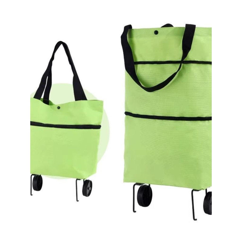 recycle bag foldable foldable shopping bag Shopping Bag with Wheels ...