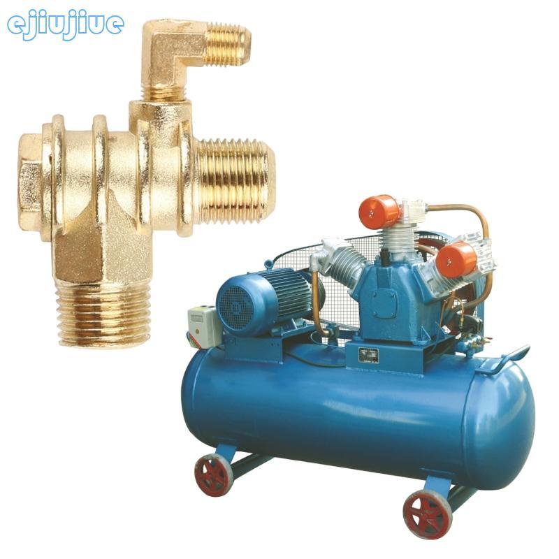 cc Air Compressor 3-Port 10x19x20 Male Thread 3 Way Metal Compressor ...