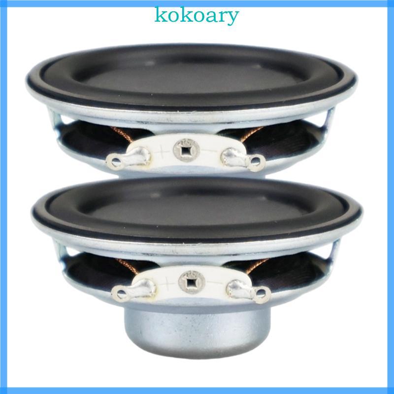 KOK 2Pcs Internal Speakers 52mm 4Ohm 5W Portable Speakers Multimedia ...