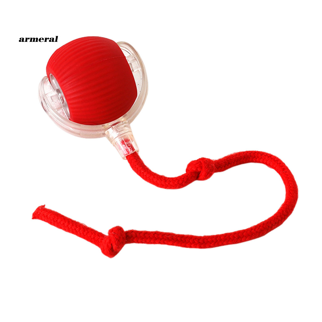 [New] Silicone Cat Teaser Ball Automatic Cat Teasing Ball Interactive ...