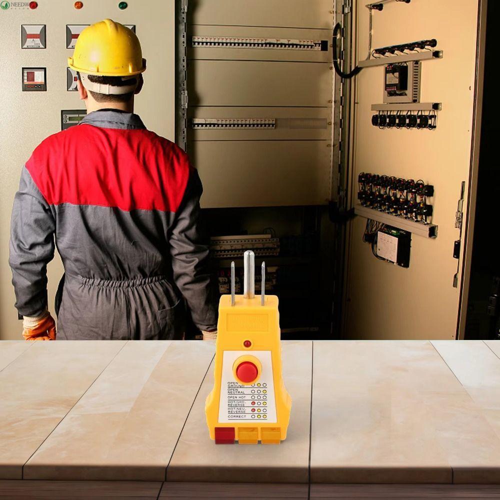 NEEDWAY Electrical Fault Detector, Maintenance Compact Design AC ...