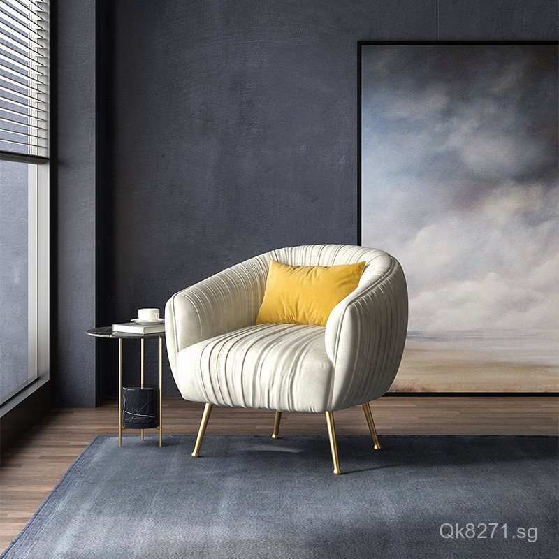 Nordic Designer Sofa Small Apartment Living Room Modern Simple Single ...