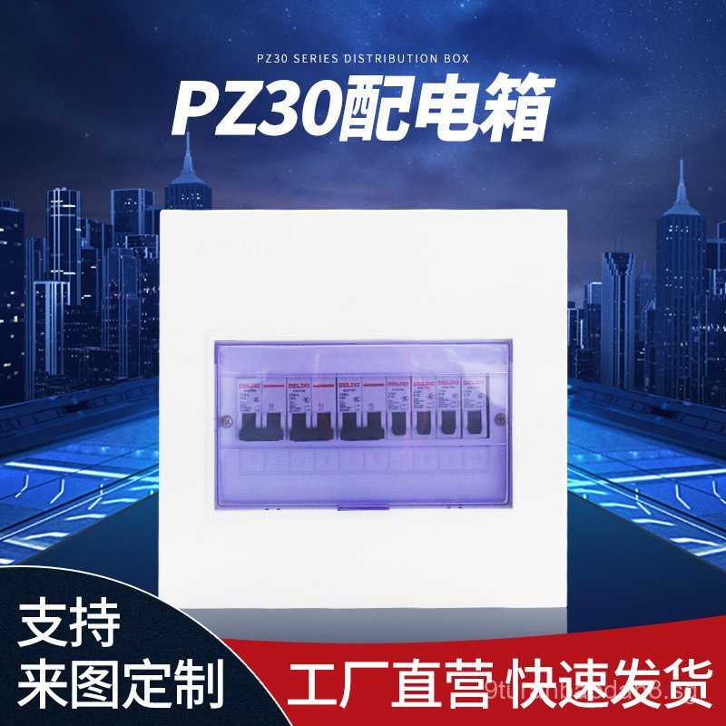PZ-30Lighting Distribution Box Surface Mounted Concealed 8-60Loop Plum ...