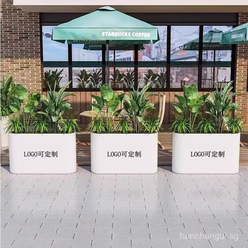 Iron Art Stainless Steel Outdoor Flower Box Sales Department Municipal ...
