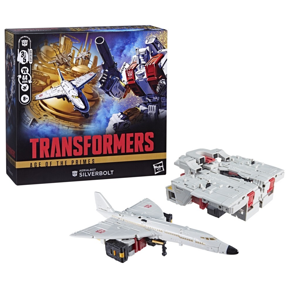 Transformers Age Of The Primes: Aerialbot Silverbot | Shopee Singapore