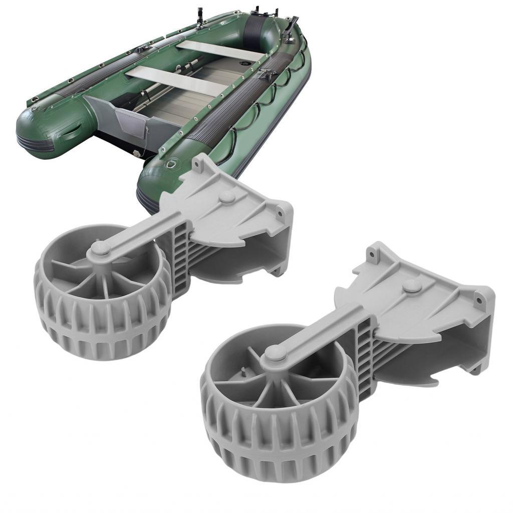funygame.sg-SIP 1 Pair Inflatable Boat Launching Wheels Locking Wheel ...