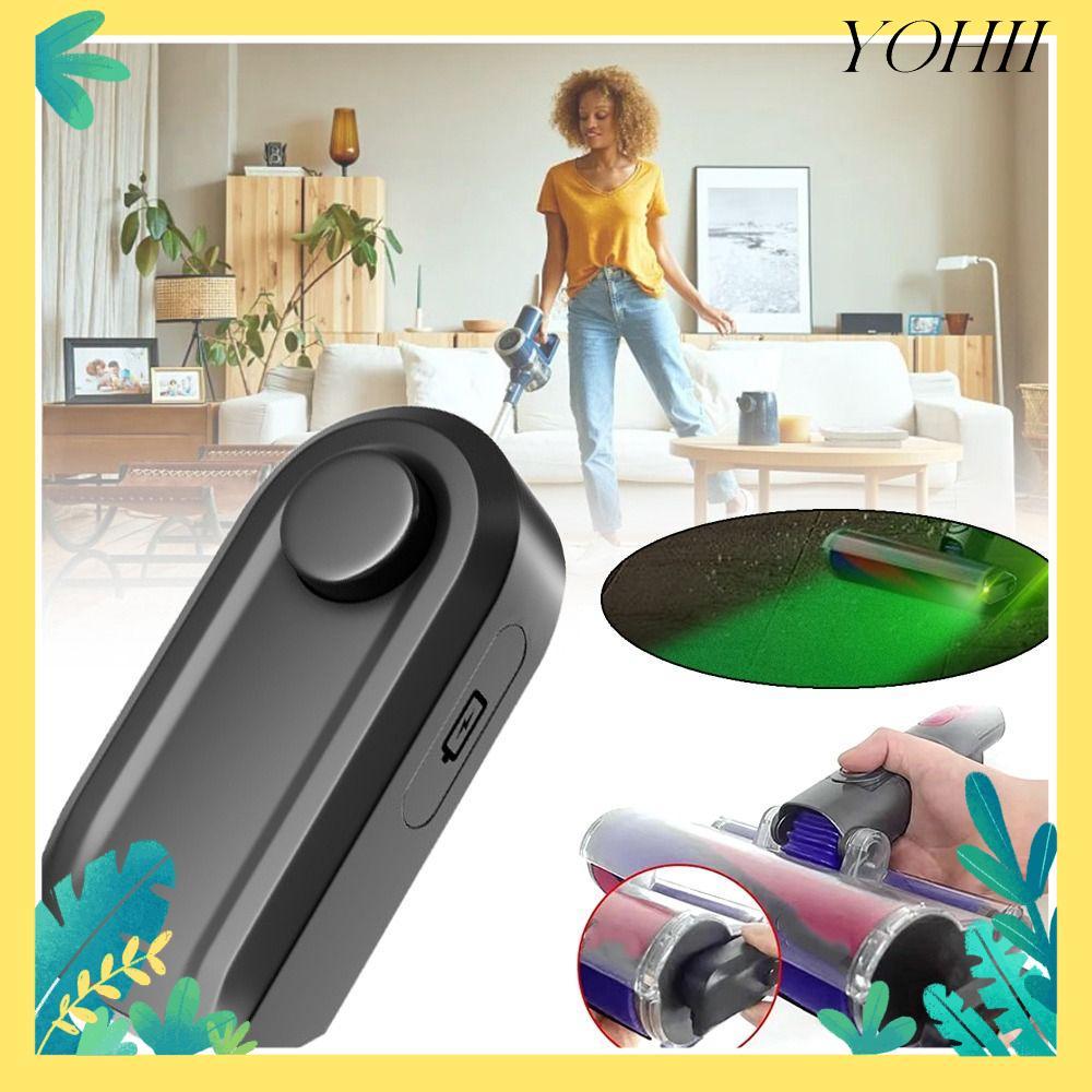 YOHII Vacuum Cleaner Green Light, USB Charging Clean Up Hidden Dust ...