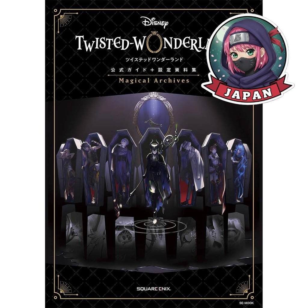 "Disney Twisted Wonderland" Official Guide + Setting Material ...
