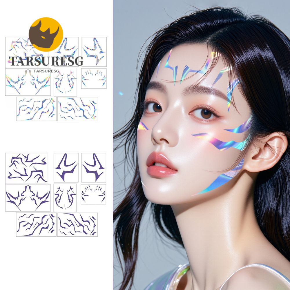 TARSURESG 8Pcs/Set Temporary Tattoos, Anime KPop Demon Hunters Colorful ...
