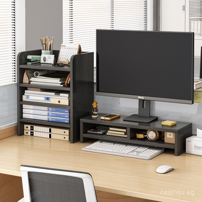 Multi-layer File Rack for Workstation, Computer Monitor Heightening ...