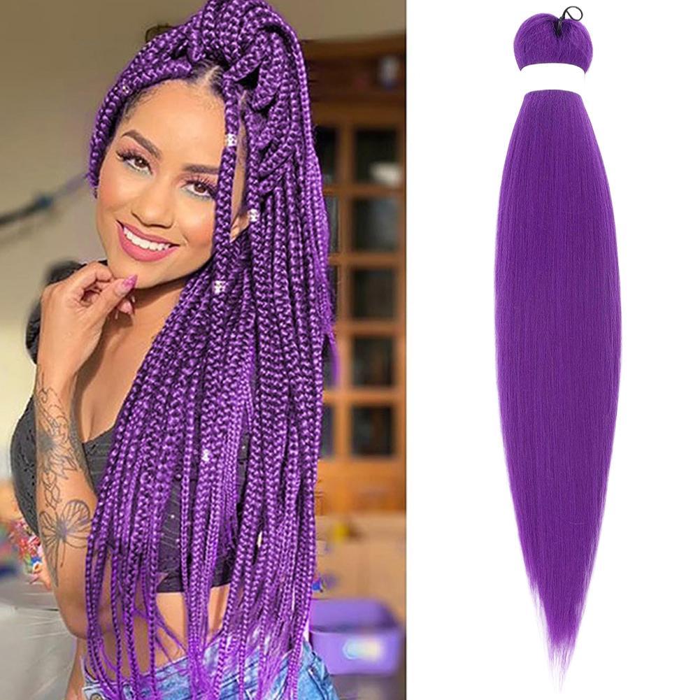 Kpop Demon Hunters Wigs Huntr/x Rumi Purple Long Hair Wig For Girl Halloween Cosplay J6 | Shopee ...