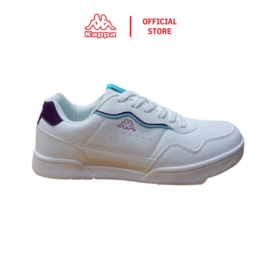 [Kappa] White / Purple Women’s Low-Cut Sneakers – KQ4FP006-WEPE ...