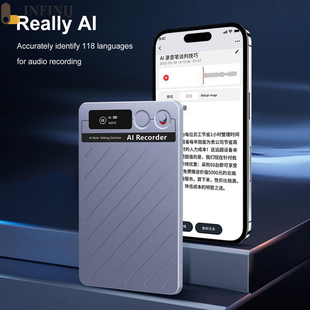 AI Voice Recorder with Real-Time Transcription & Translation Audio ...