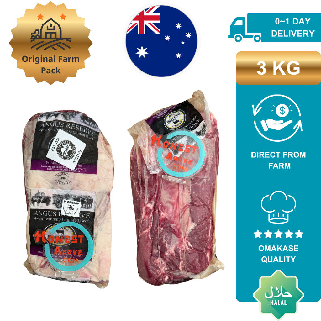 Everyday Plus+ Cuts | Australian Grain Fed | Halal | 3kg | Angus Beef ...