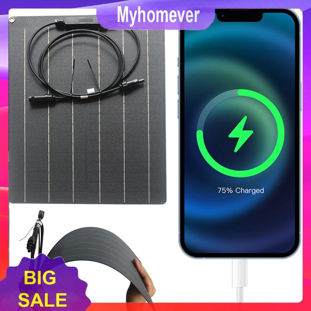 30W 18V Ultra Lightweight Flexible Solar Panel Charger Ultra Slim Solar ...