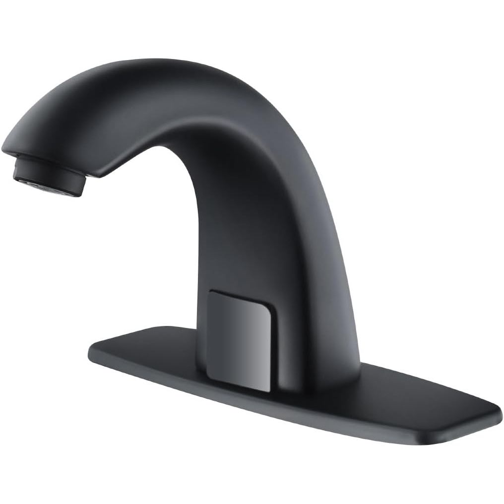 Touchless Bathroom Faucet Automatic Motion Sensor Sink Faucets with ...