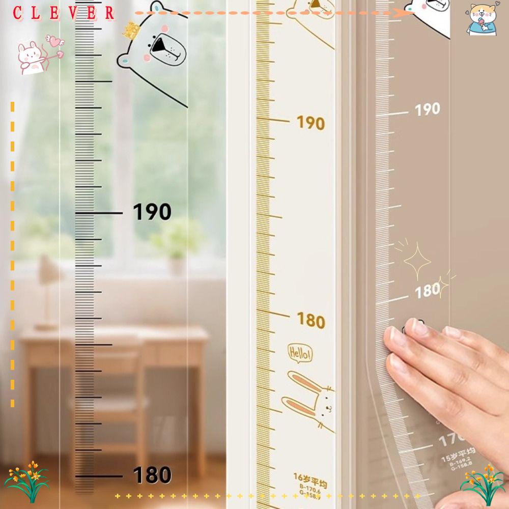 CLEVERHD Height Measurement Sticker, 2M Height Self-adhesive Child ...