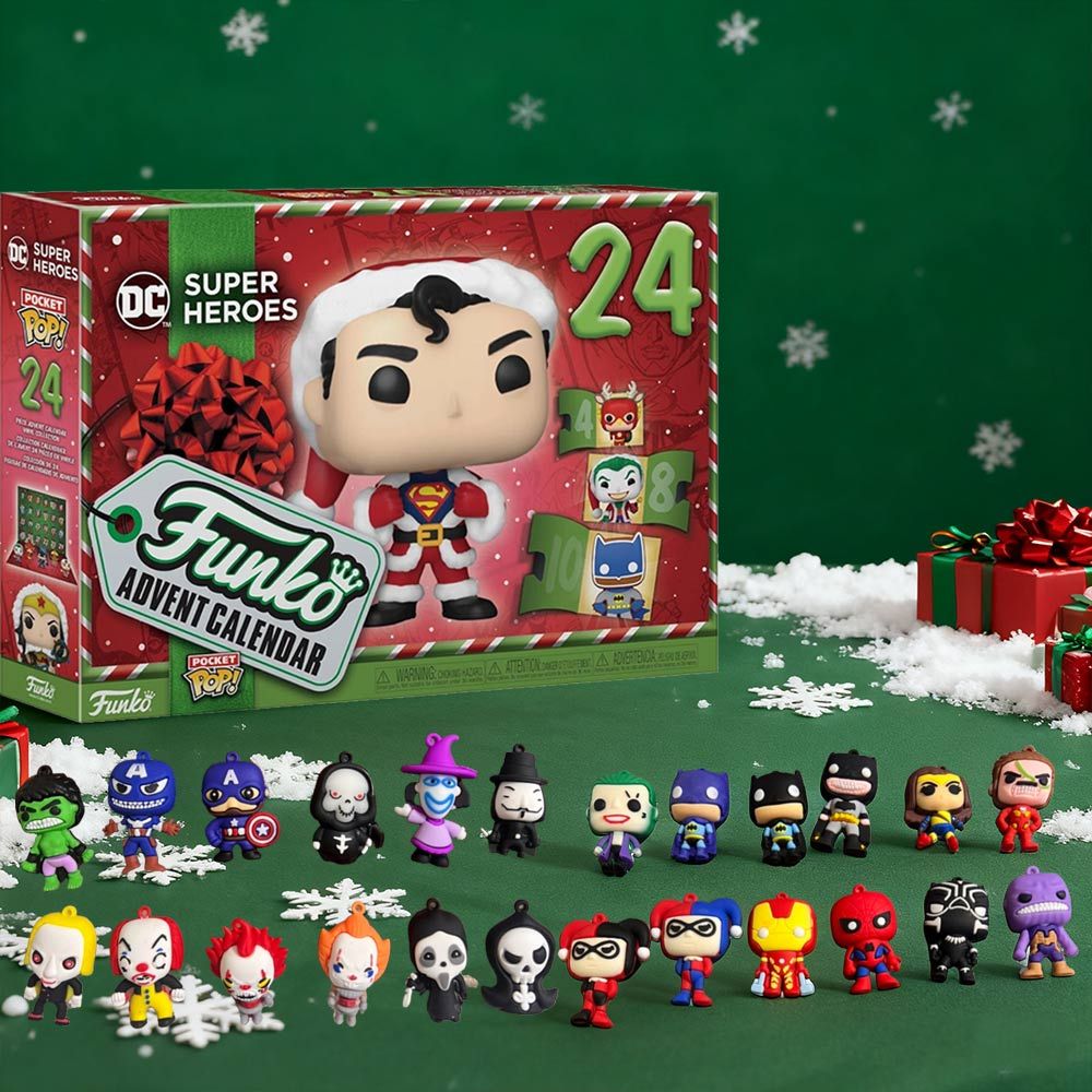 Funko Pop! Advent Calendar DC Super Heroes Superman of Surprises ...