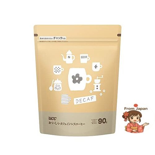 Delicious Decaffeinated UCC Coffee Instant Coffee Bag 90g [Refill ...