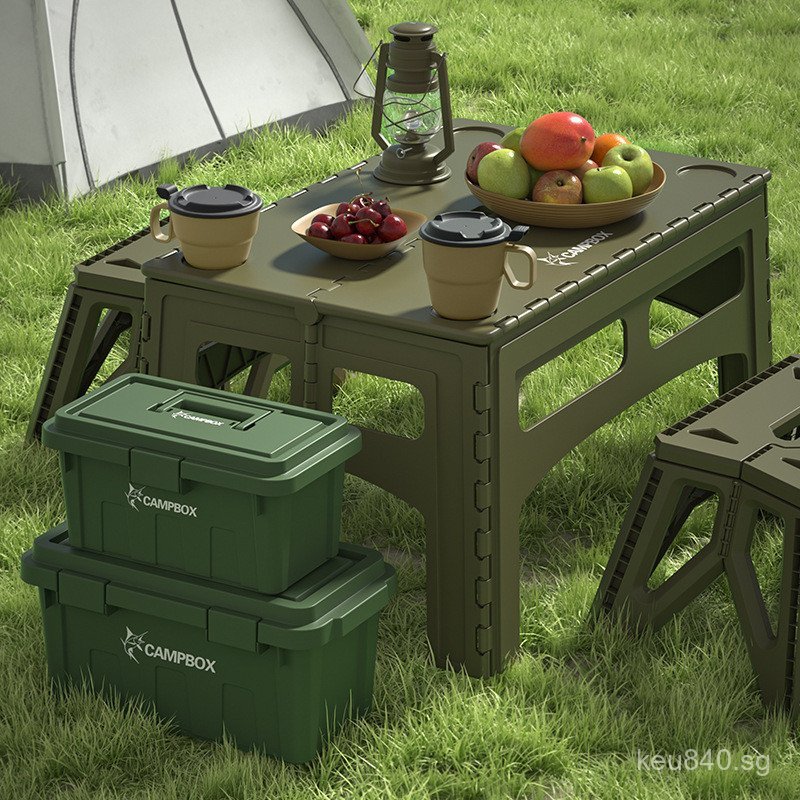 Picnic Portable Folding Table Extended Table Outdoor Plastic Table ...