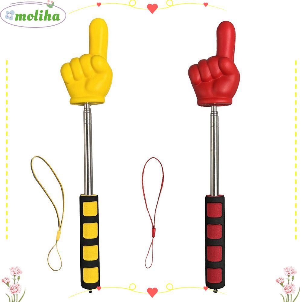 MOLIHA Teaching Stick, Telescopic Rod Finger Design Finger Reading ...