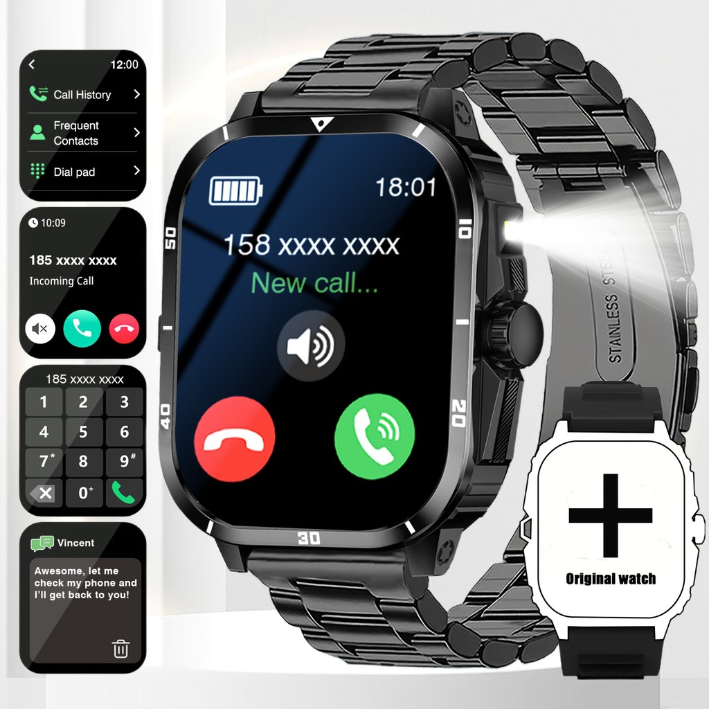 New smartwatch with full touchscreen, call and text functions ...