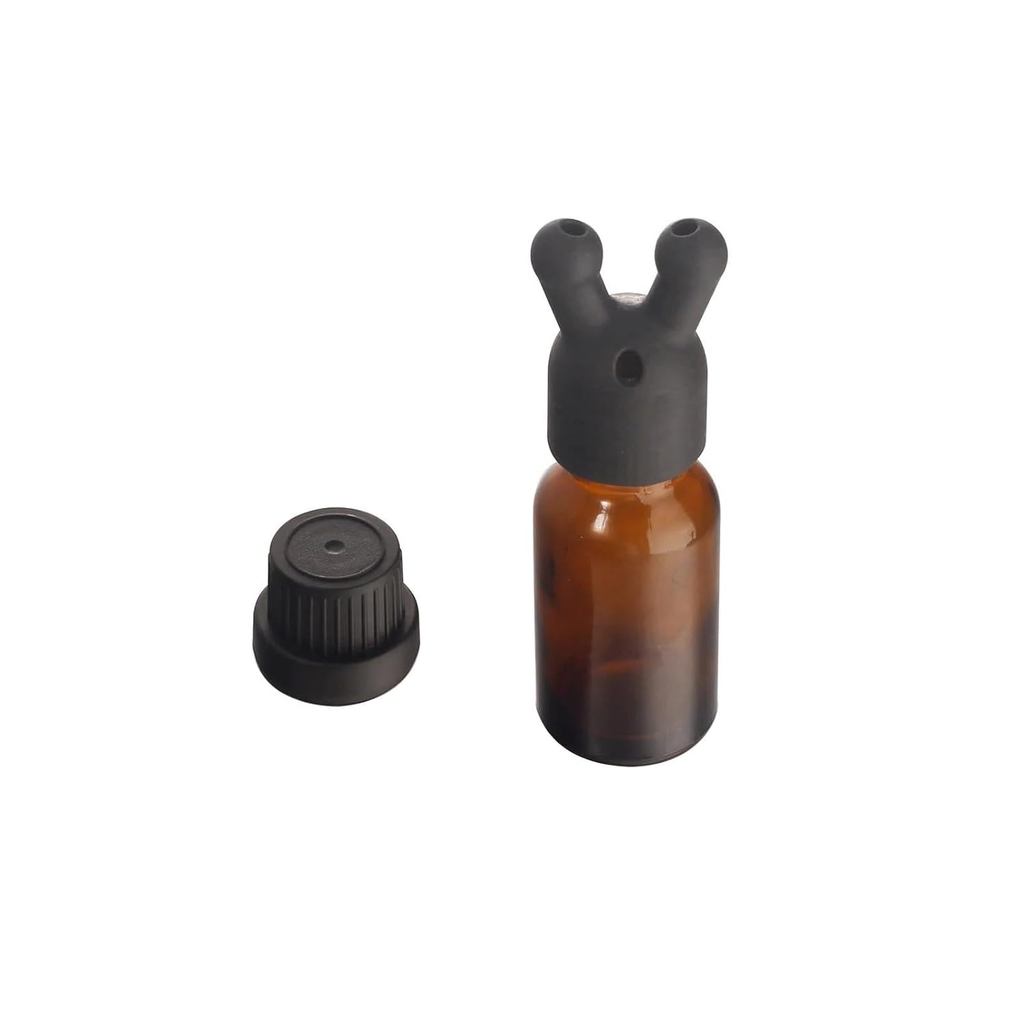 Scent bottle sniffing cap, leak-proof essential oil inhaler cap, single ...