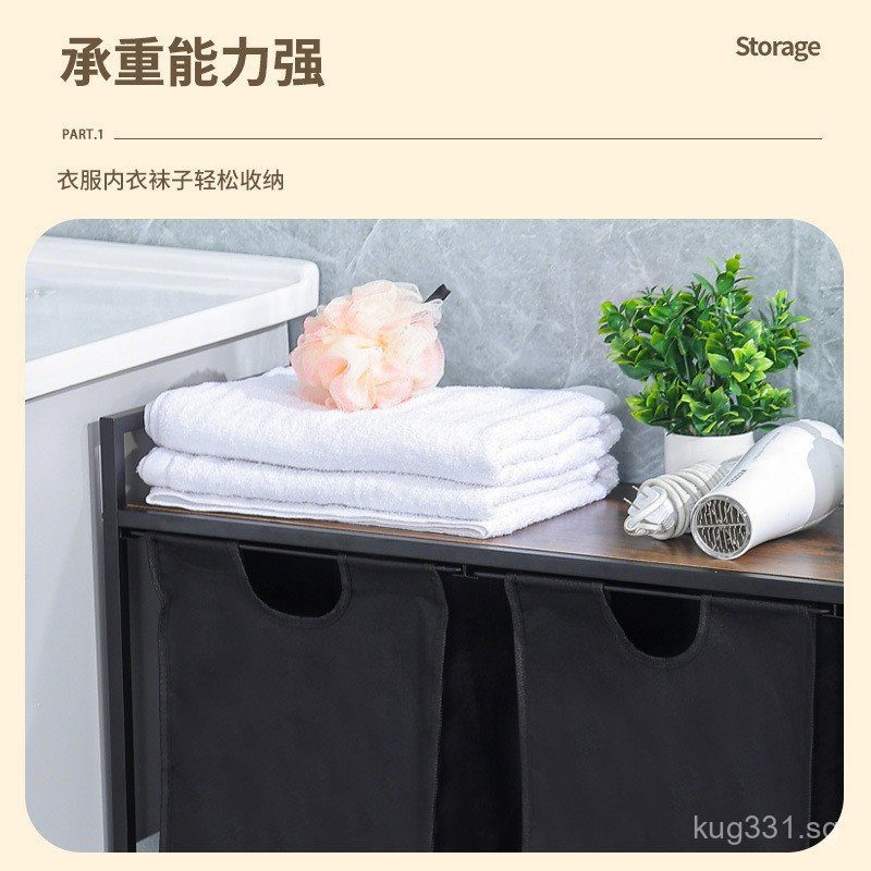 Clothes Basket Cross-Border Laundry Basket Classification Rack Basket ...