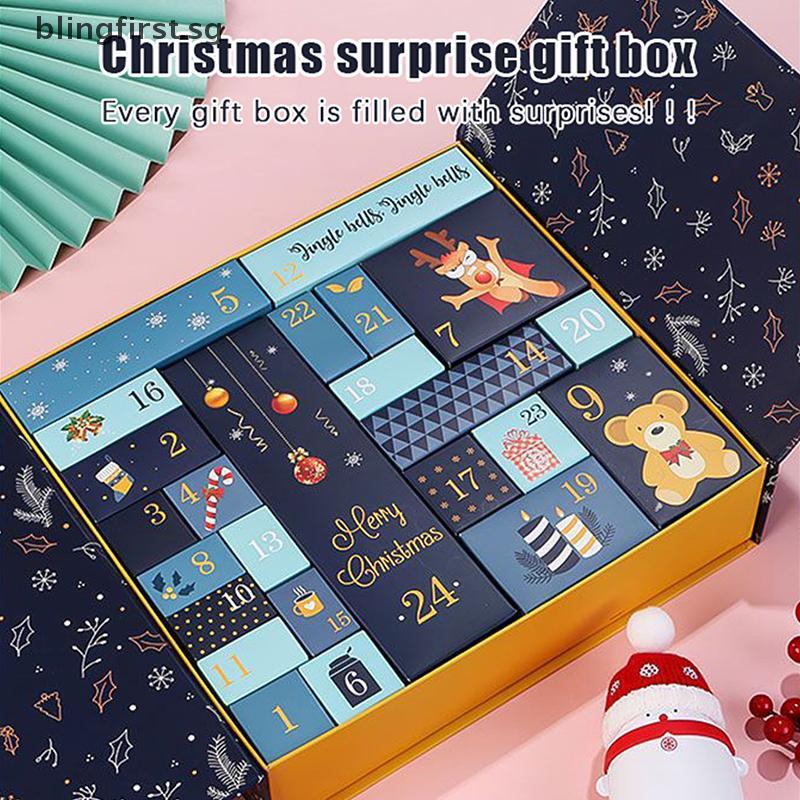 [Blingfirst] DIY Advent Calendar Christmas Countdown Calendars With 24 ...