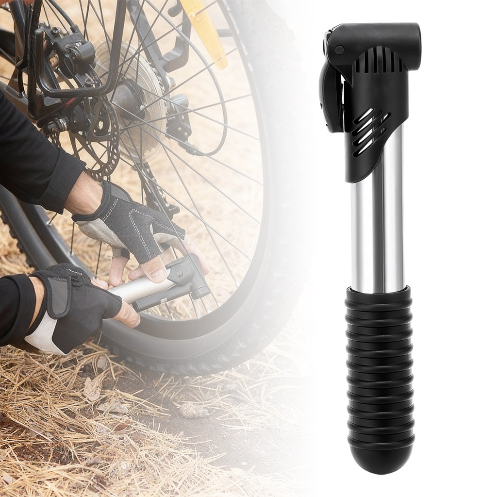 Road Bike Portable Cycling Hand Air Pumps Balls Toy Tire Inflator Road ...
