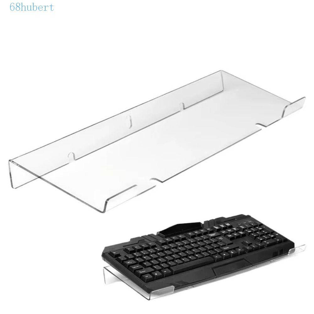 HUBERT Tilted Keyboard Holder, Ergonomic Acrylic Keyboard Stand ...