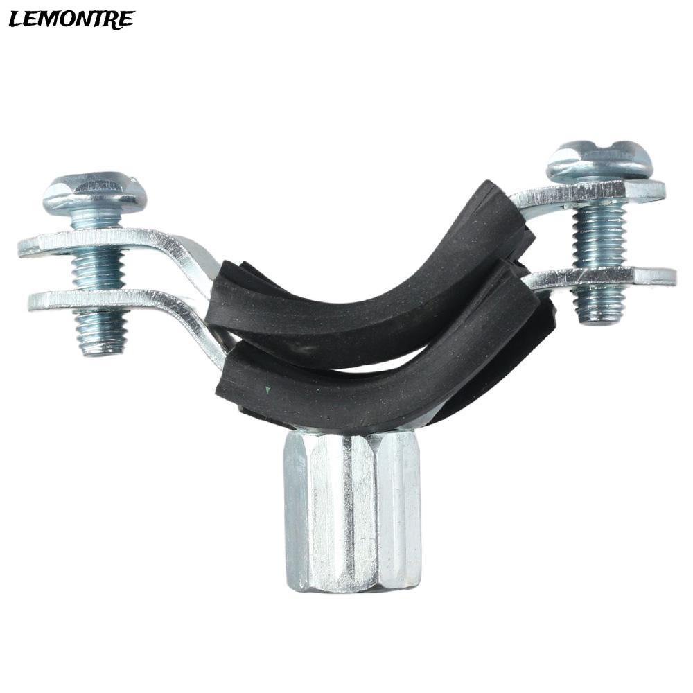 LEMONTRE 2pcs Support Clamp, With Nail M8 Mounting Screws Adjustable ...