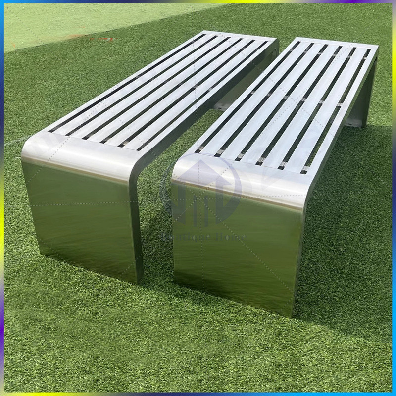 Park benches Outdoor benches Stainless steel benches Outdoor seating ...