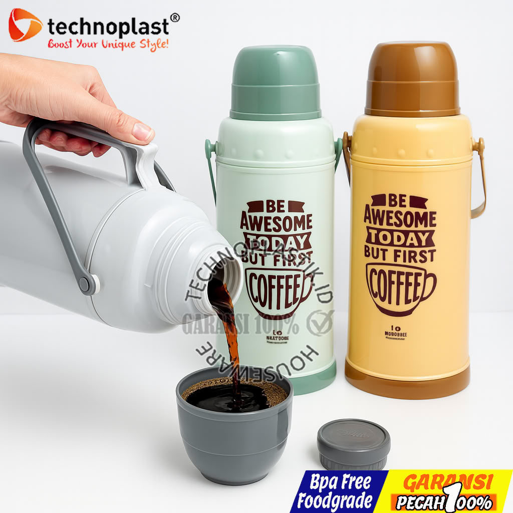 TERMOS TECHNOPLAST Nextcoffee Hot Water Thermos with Handle Thermos ...
