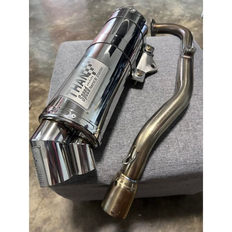 A1 dual tip than speed / Razer pipe for Nmaxv2 Aerox v2 Pcx160 mio ...