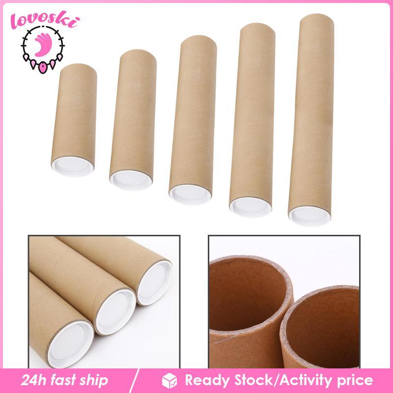 [Lovoski] Poster Tubes for Mailing Protector Tube Postal Tube Cardboard ...