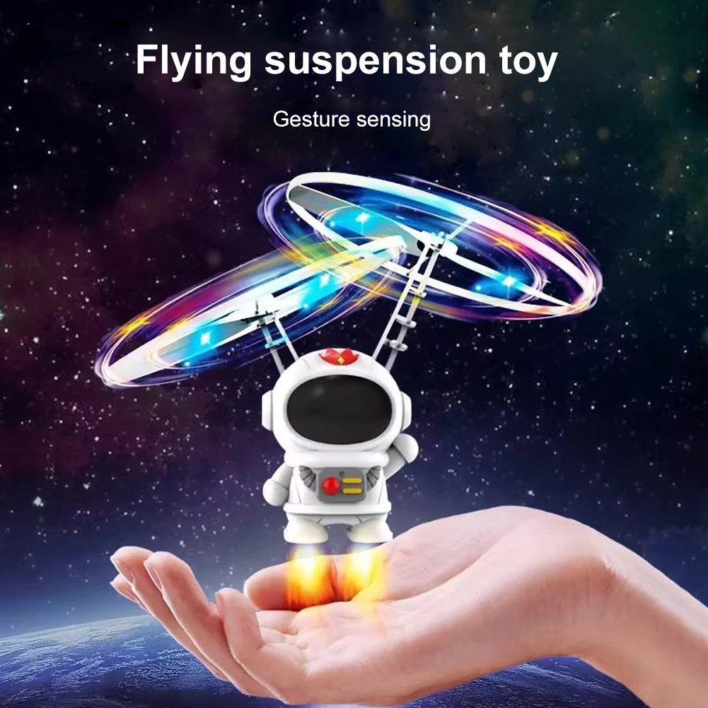 Spaceman Robot Flying Toys for Kids Astronaut Induction Magic Ball ...