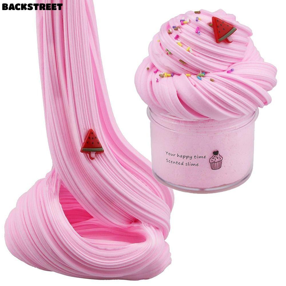 BACKSTREET 70ml Stress Relief Toy, Super Smooth Cloud Slime Scented DIY ...