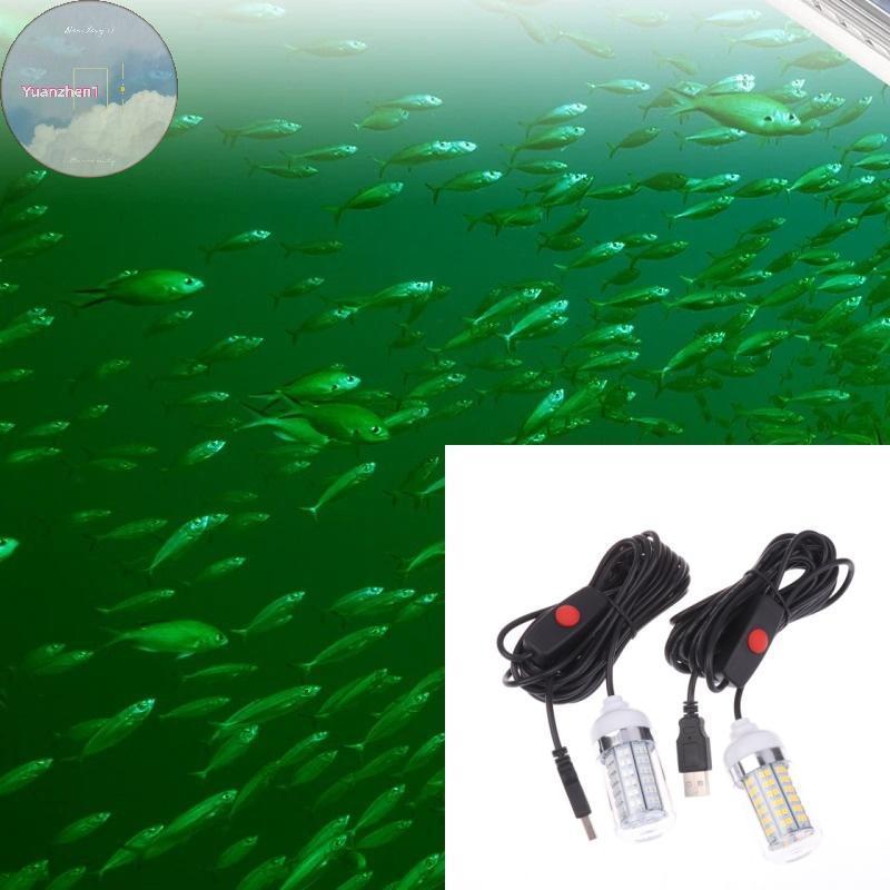 ZHEN 5V USB LED Fishing Light IP68 Lure Fish Finder Lamp Attracts ...