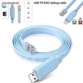 tinchighid 1/1.51.8/3M USB To RJ45 For Cisco USB Console Cable Debug ...