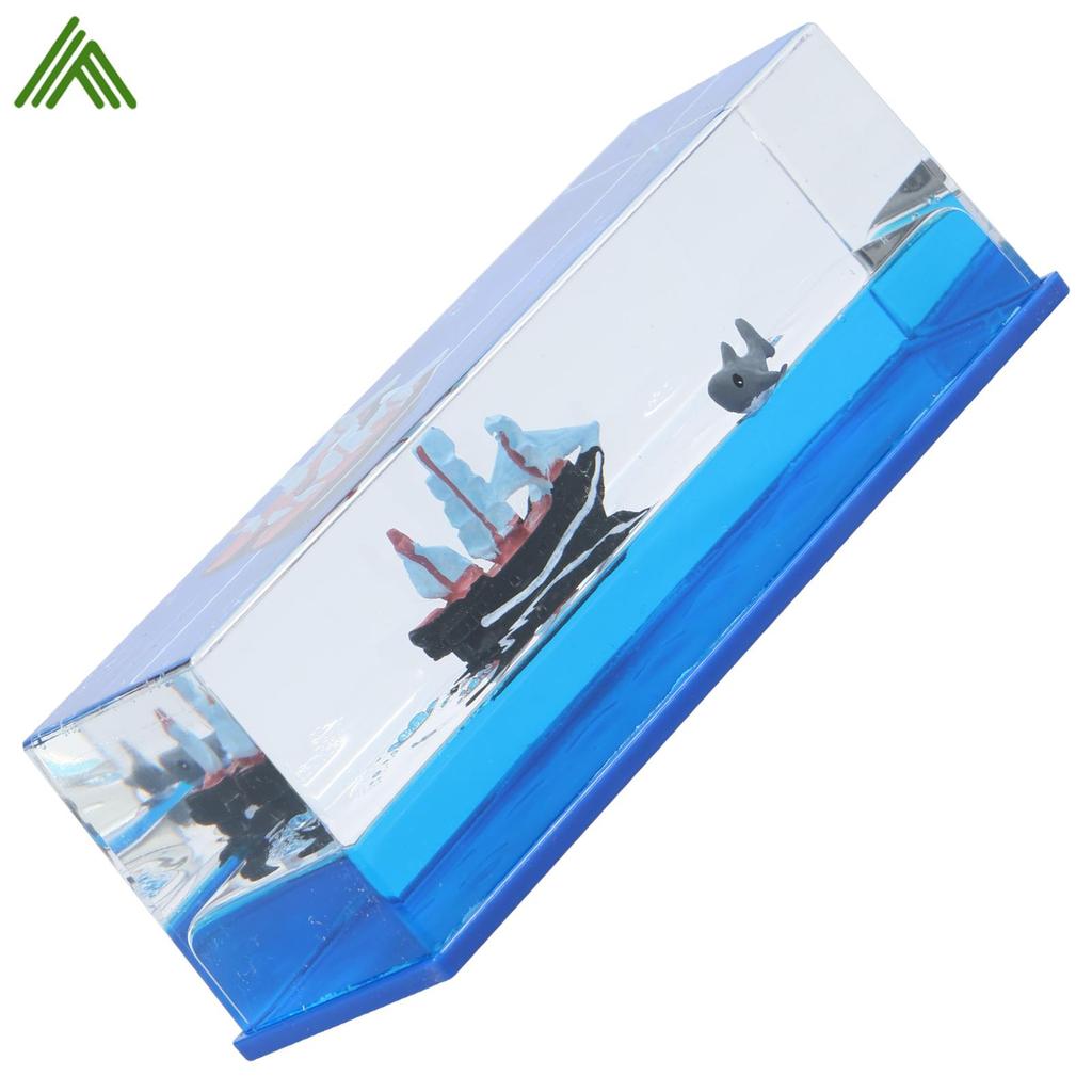 Unsinkable Boat in a Box Acrylic Unsinkable Ship Decorative Unsinkable ...
