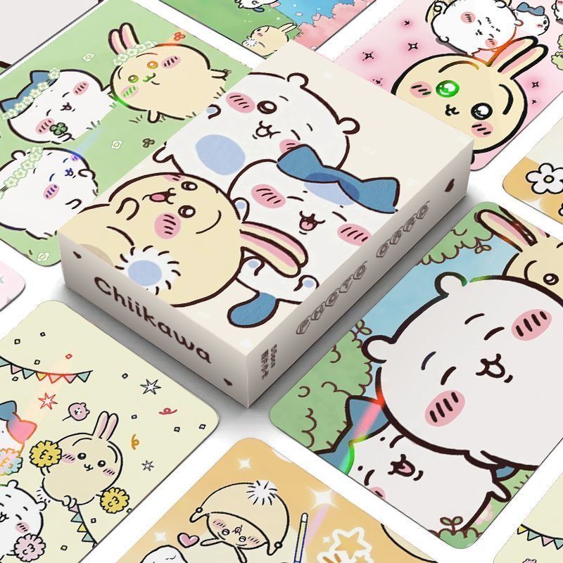 Chiikawa Chiikawa Chiikawa Laser Small Cards 55 Pieces Small Eight ...