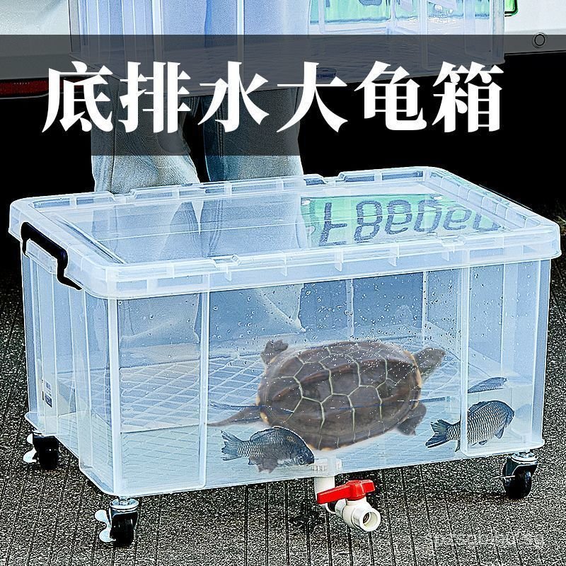 Turtle Tank with Drainage Extra Large with Lid Ecological Landscaping ...