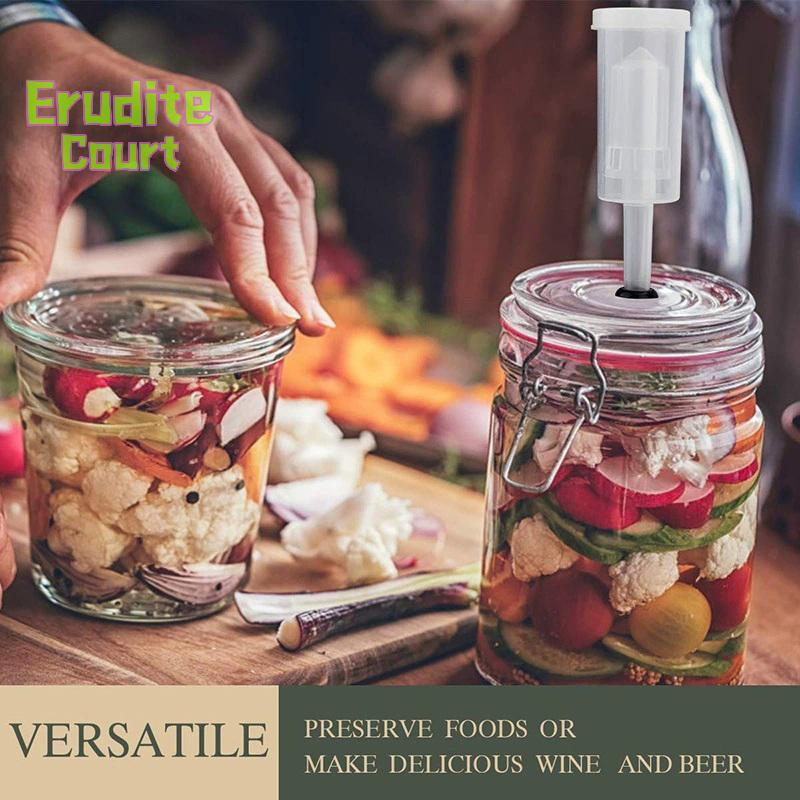 [EruditeCourtS] Brewing Fermentation Airlock & Grommet & Thermometer ...