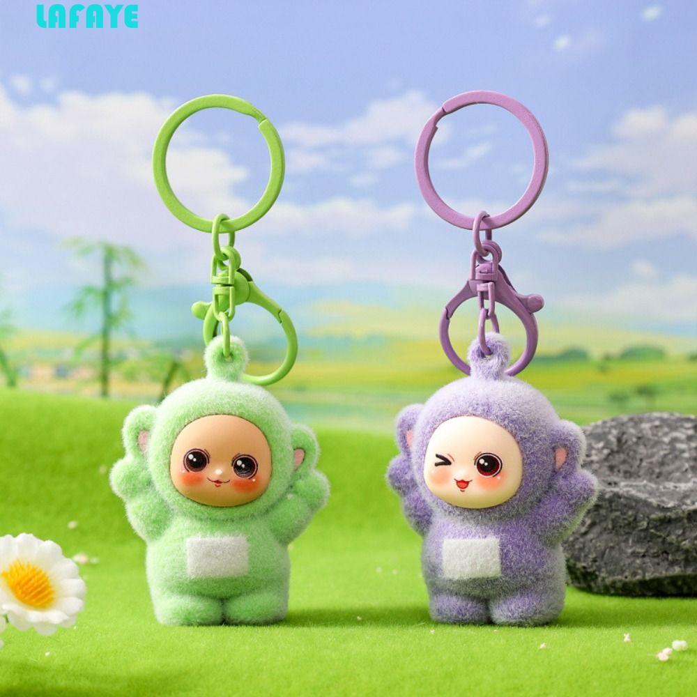 LAFAYE Teletubbies Keychains, Chiikawa Four Color Baby Series ...