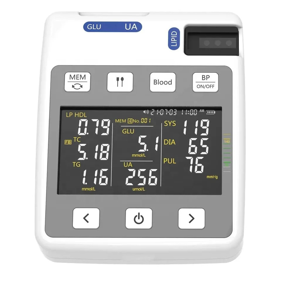 High Quality hot sale Diabetes Blood Lipid Uric Acid Blood Pressure ...