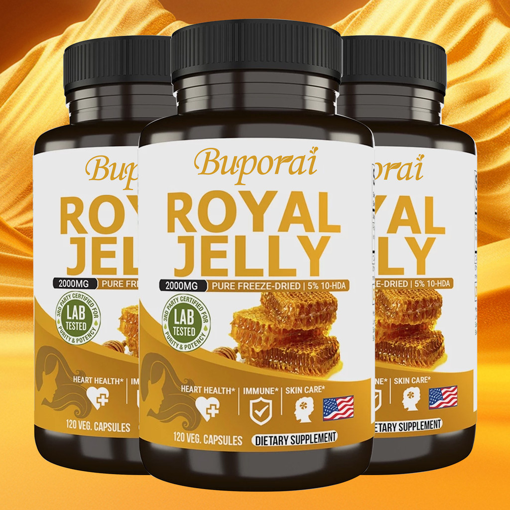 Royal jelly blend capsules, boost immunity, promote skin health ...